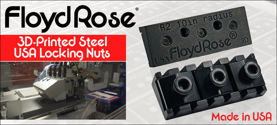 Introducing USA-Made 3D Printed Steel Locking Nuts – Floyd Rose